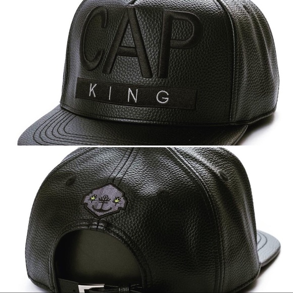 Cap King | Accessories | Cap King 3d Vegan Leather Hat | Poshmark